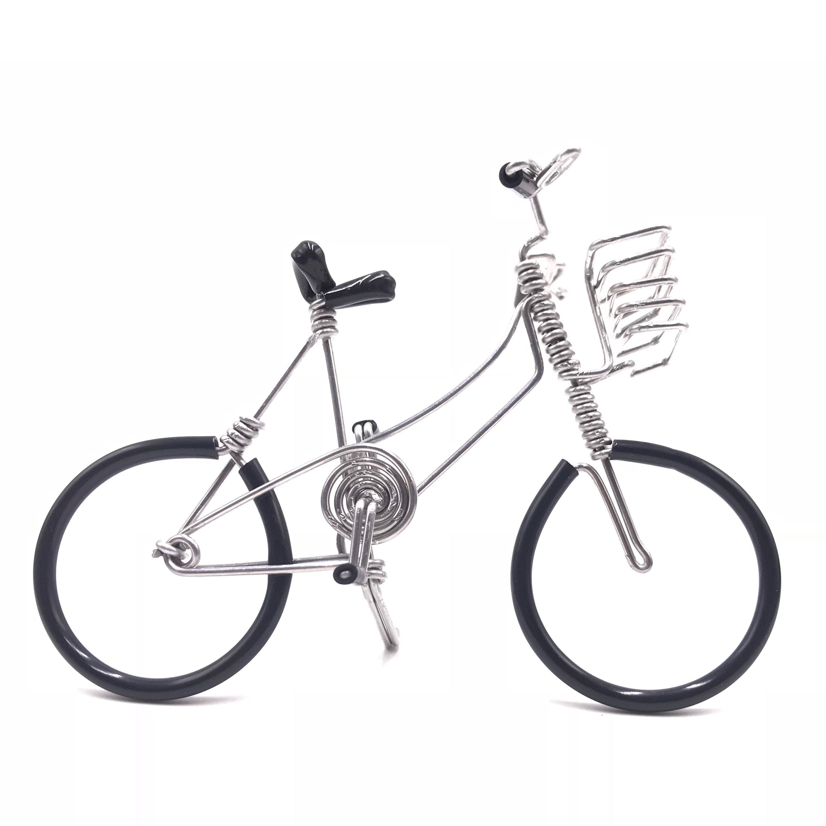 Buy Miniature Wire Art Bicycle D hand-crafted from wire | wire-art ...