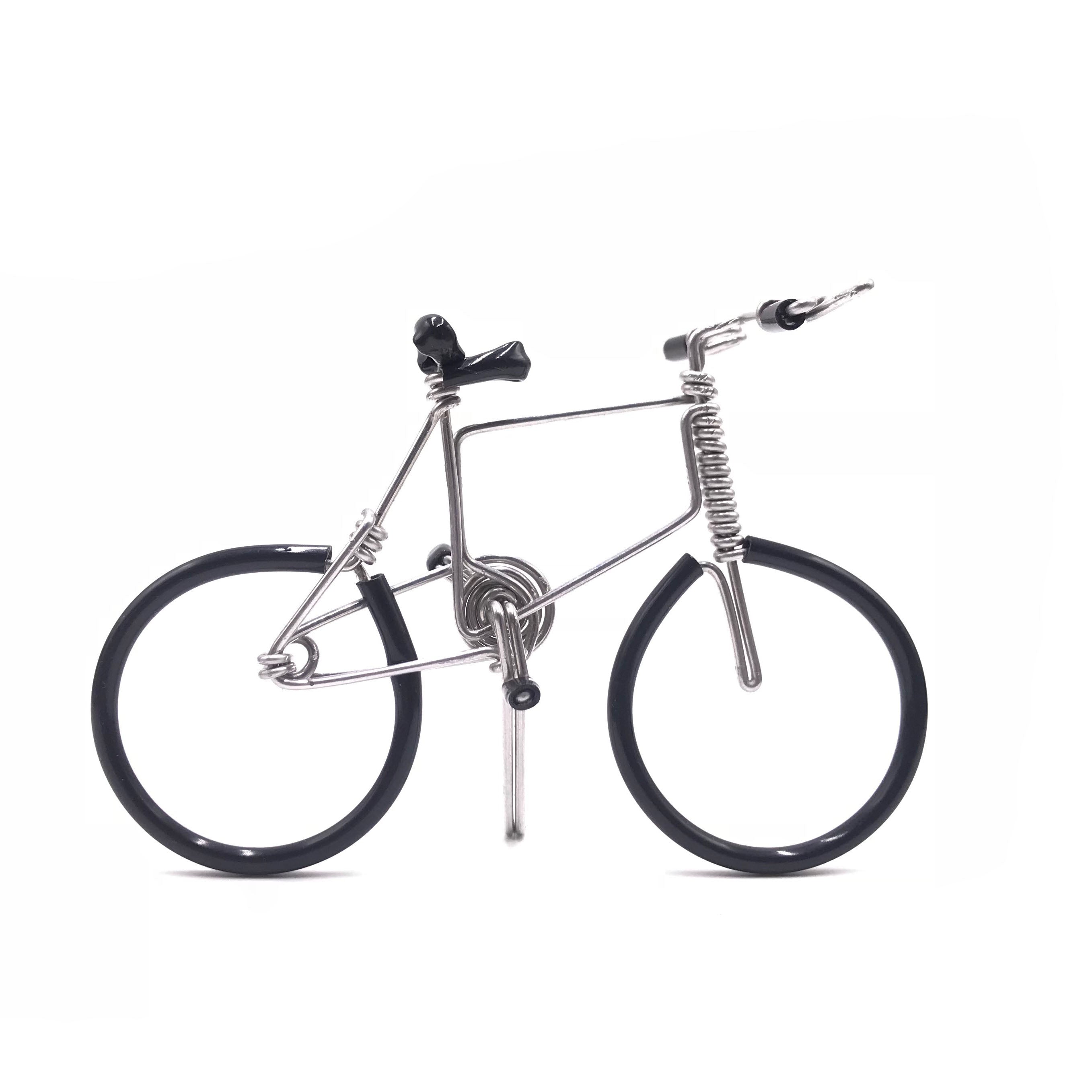 Buy Miniature Wire Art Bicycle E hand-crafted from wire | wire-art ...